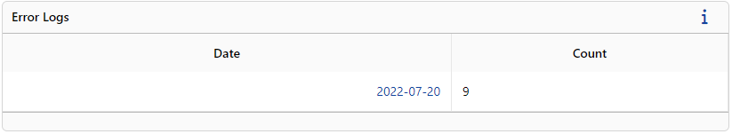 Server Status - Online Help