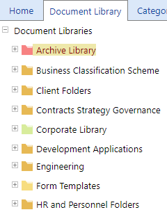 Archiving documents - Online Help
