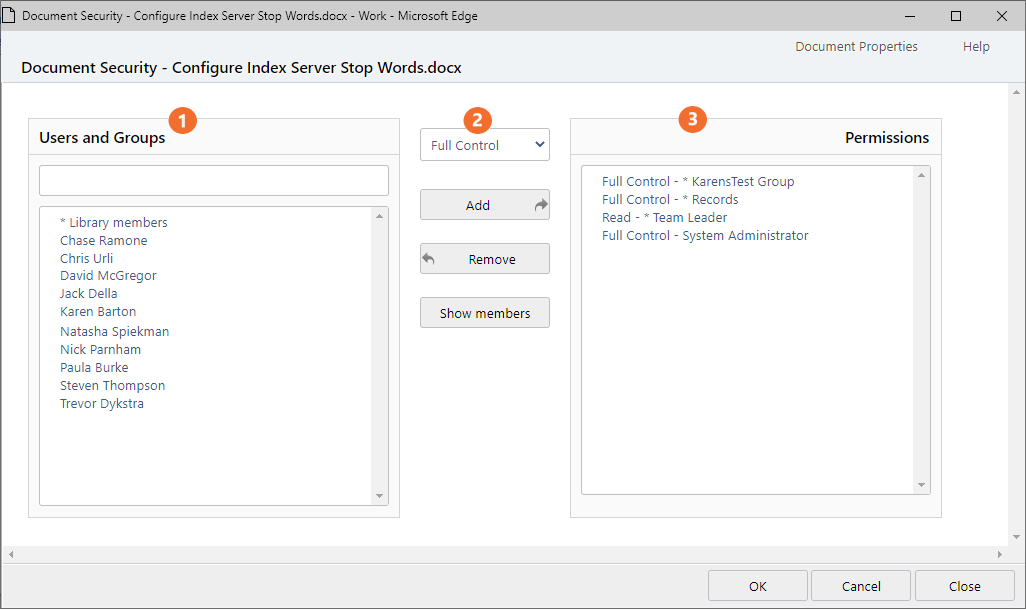 Menu Items - Online Help