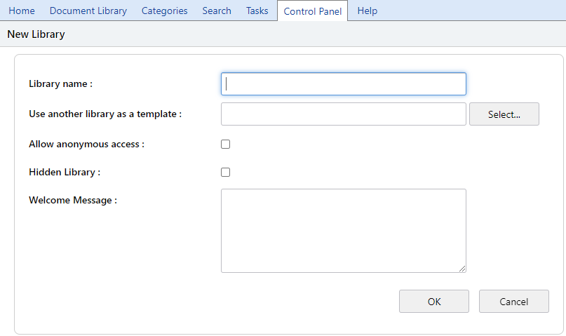 Creating Libraries - Online Help