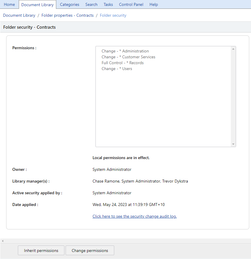 Inheritance - Online Help