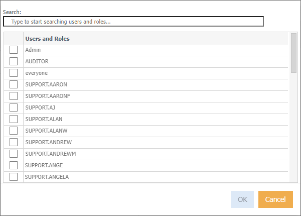 Menu Items - MAGIQ Performance Online Help